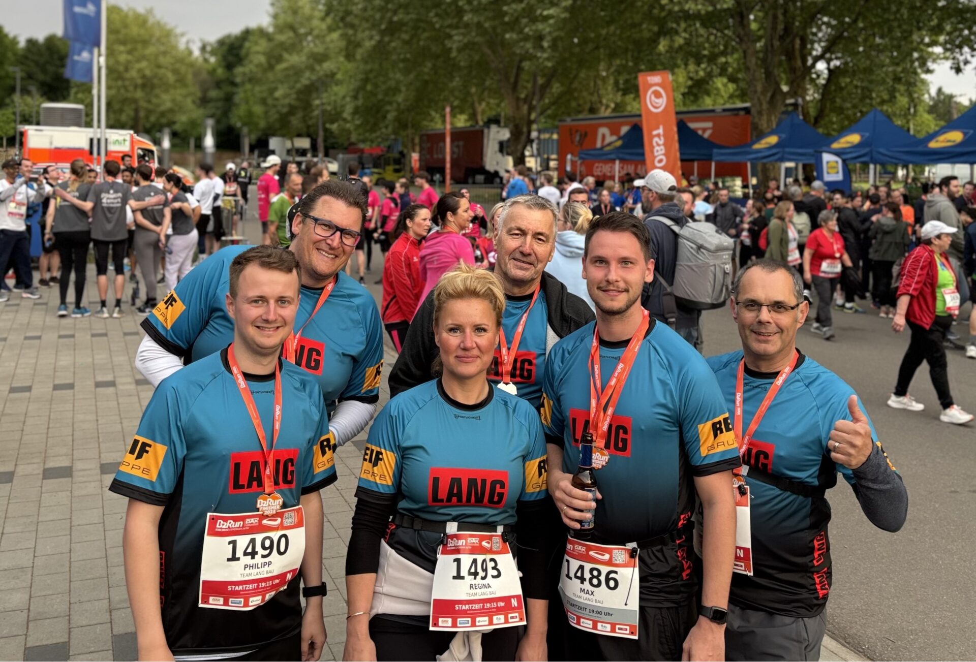 Aktiv, gemeinsam, sportlich – die REIF GRUPPE beim B2RUN 20 - LANG Bauunternehmung